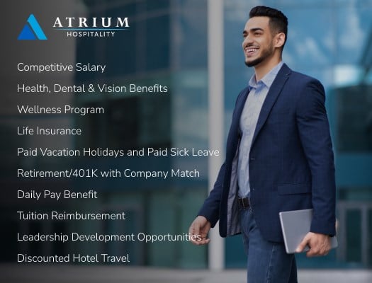 Hospitality Management Jobs | Atrium Hospitality